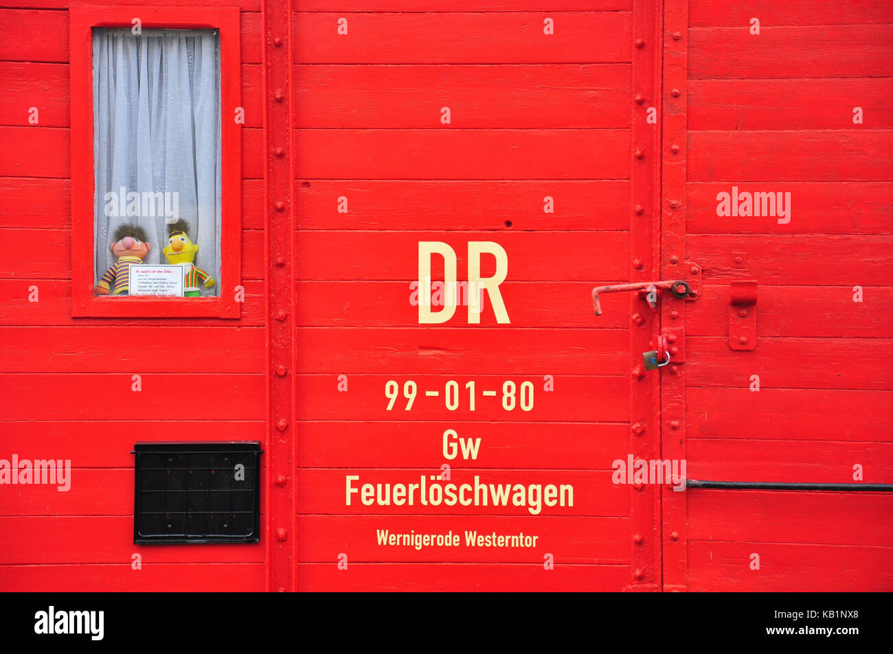 Germany, Saxony-Anhalt, east resin, Harzer light railway, fire fire ...