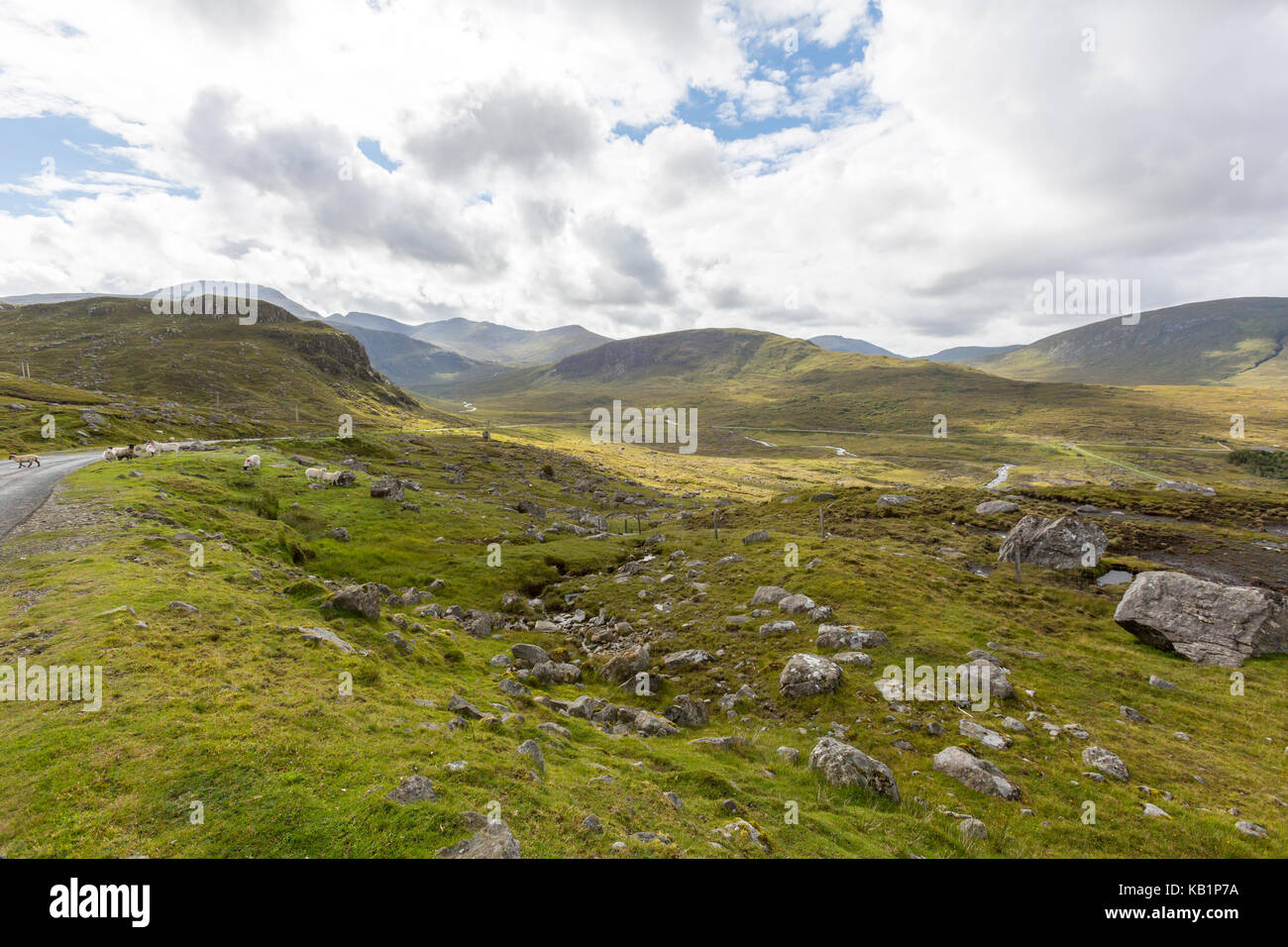 Landscape of Isle of Harris, Outer Hebrides, Scotland, UK Stock Photo ...