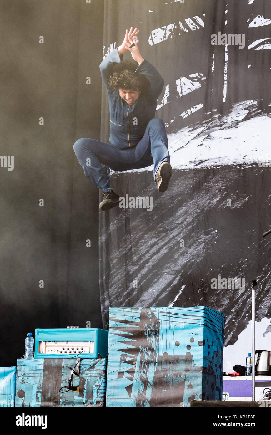 Leeds Festival 2017 - Day 3 Featuring: At The Drive In Where: Leeds ...