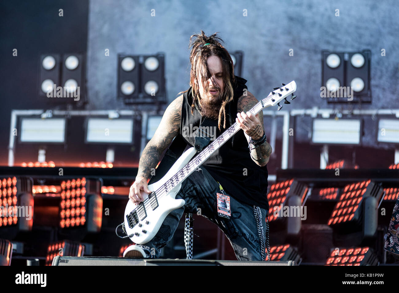 Leeds Festival 2017 - Day 3 Featuring: Korn Where: Leeds, United ...