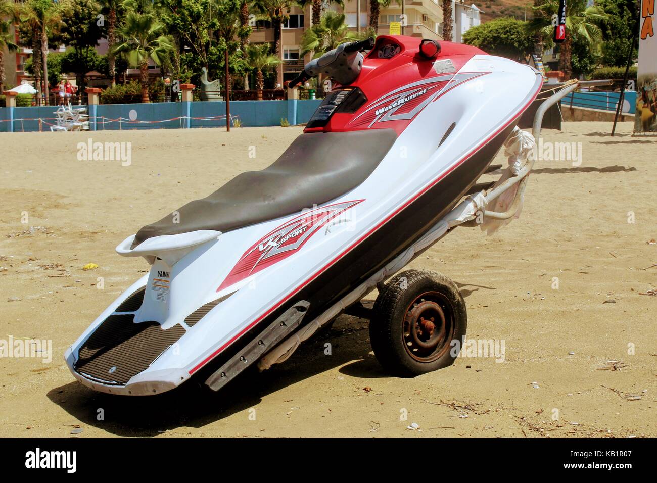 Jet ski trailer on beach hi-res stock photography and images - Alamy