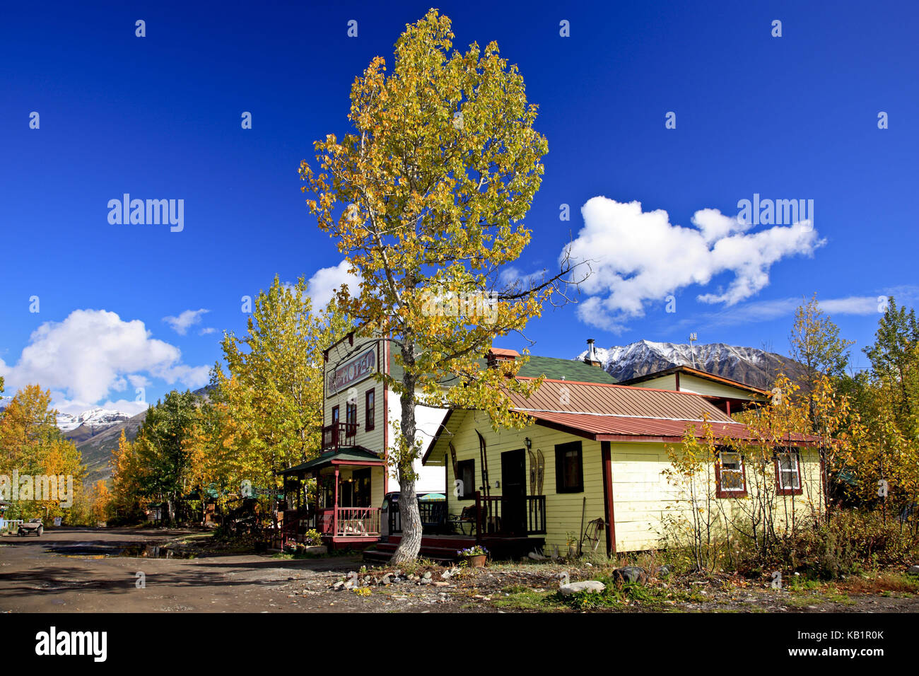 North America, the USA, Alaska, the central south, Wrangell Mountains ...