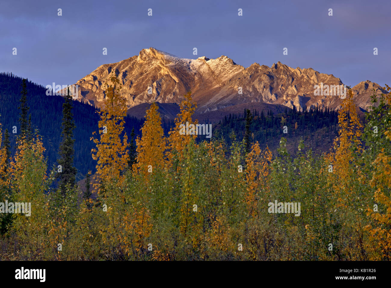 North America, the USA, Alaska, Brooks Range, mountain landscape Stock ...