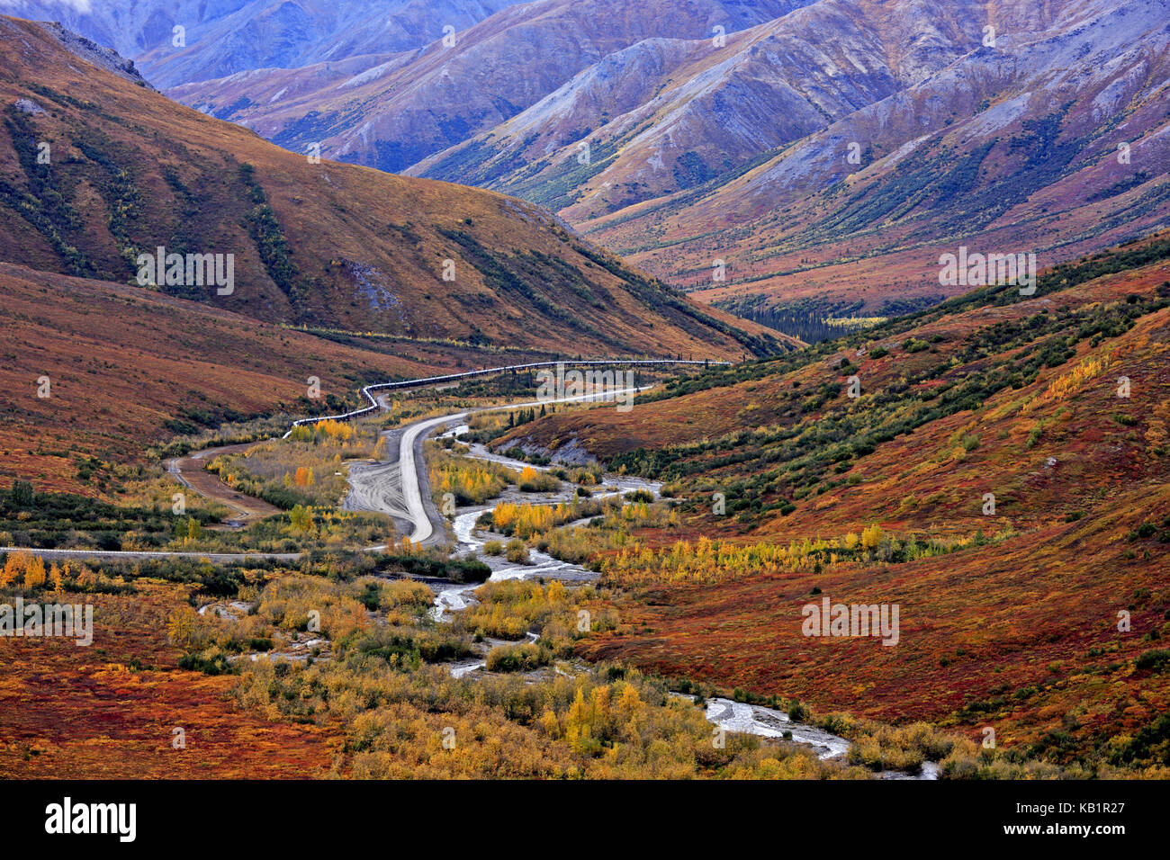 North America, the USA, Alaska, Brooks Range, mountain landscape, James ...