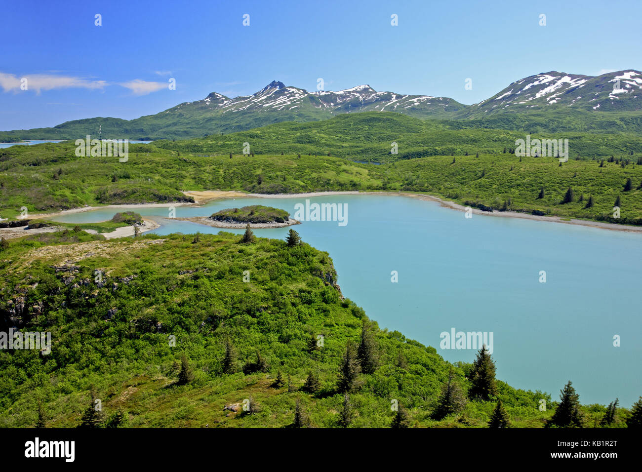 North America, the USA, Alaska, Katmai national park, Kukak Bay ...