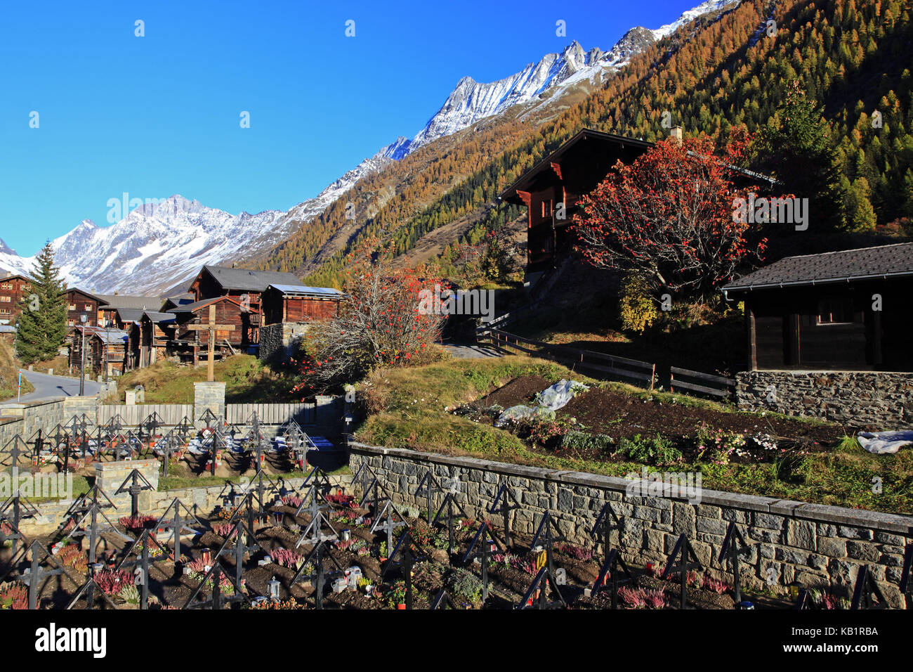 Village blatten hi-res stock photography and images - Alamy