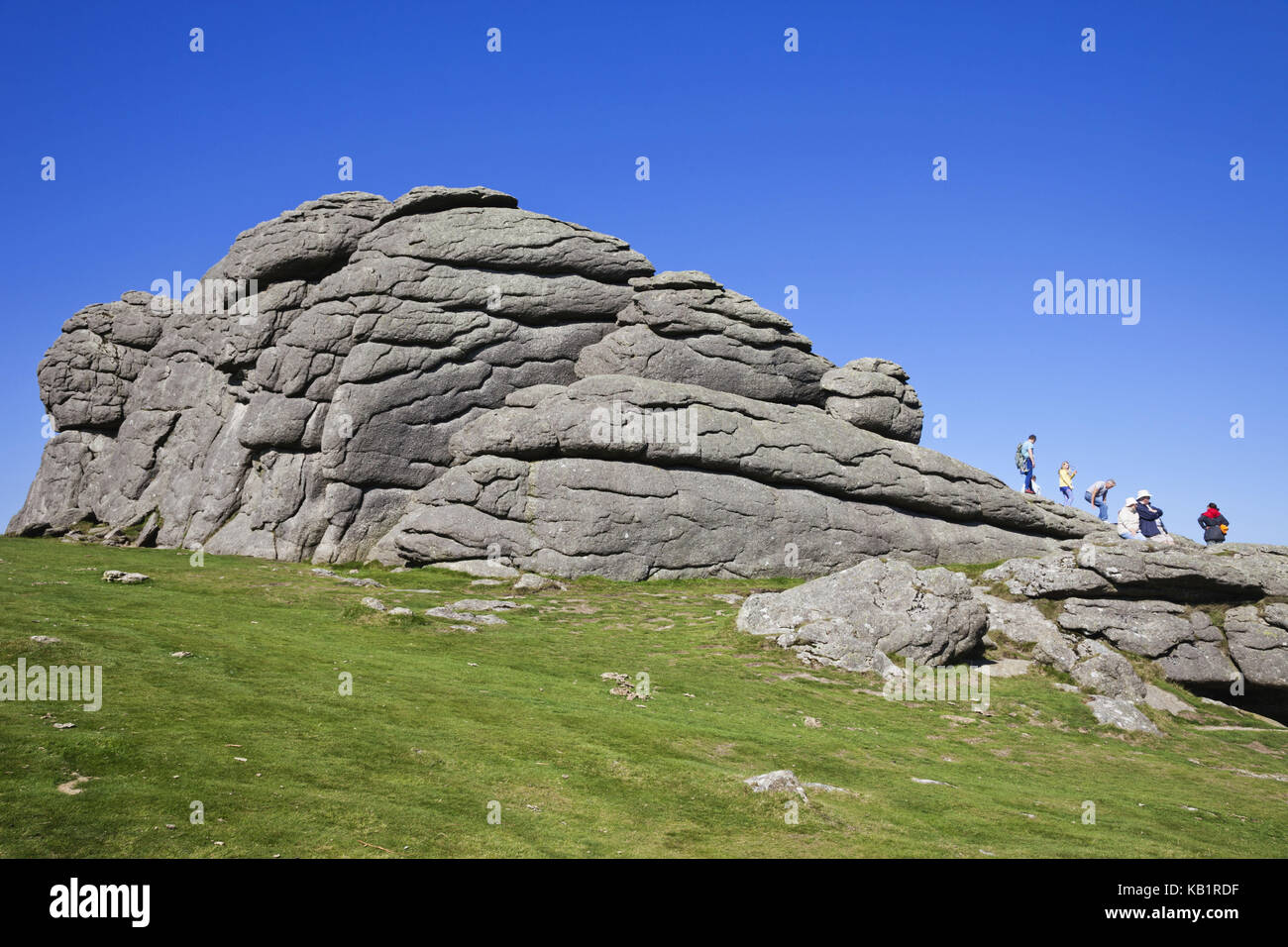 England, Devon, Dartmoor, Haytor Stock Photo - Alamy