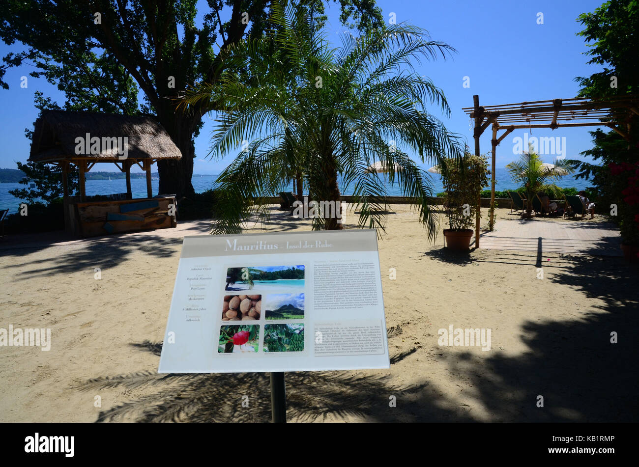 Germany, Baden-Wurttemberg, Lake of Constance, island Mainau, Mauritius ...