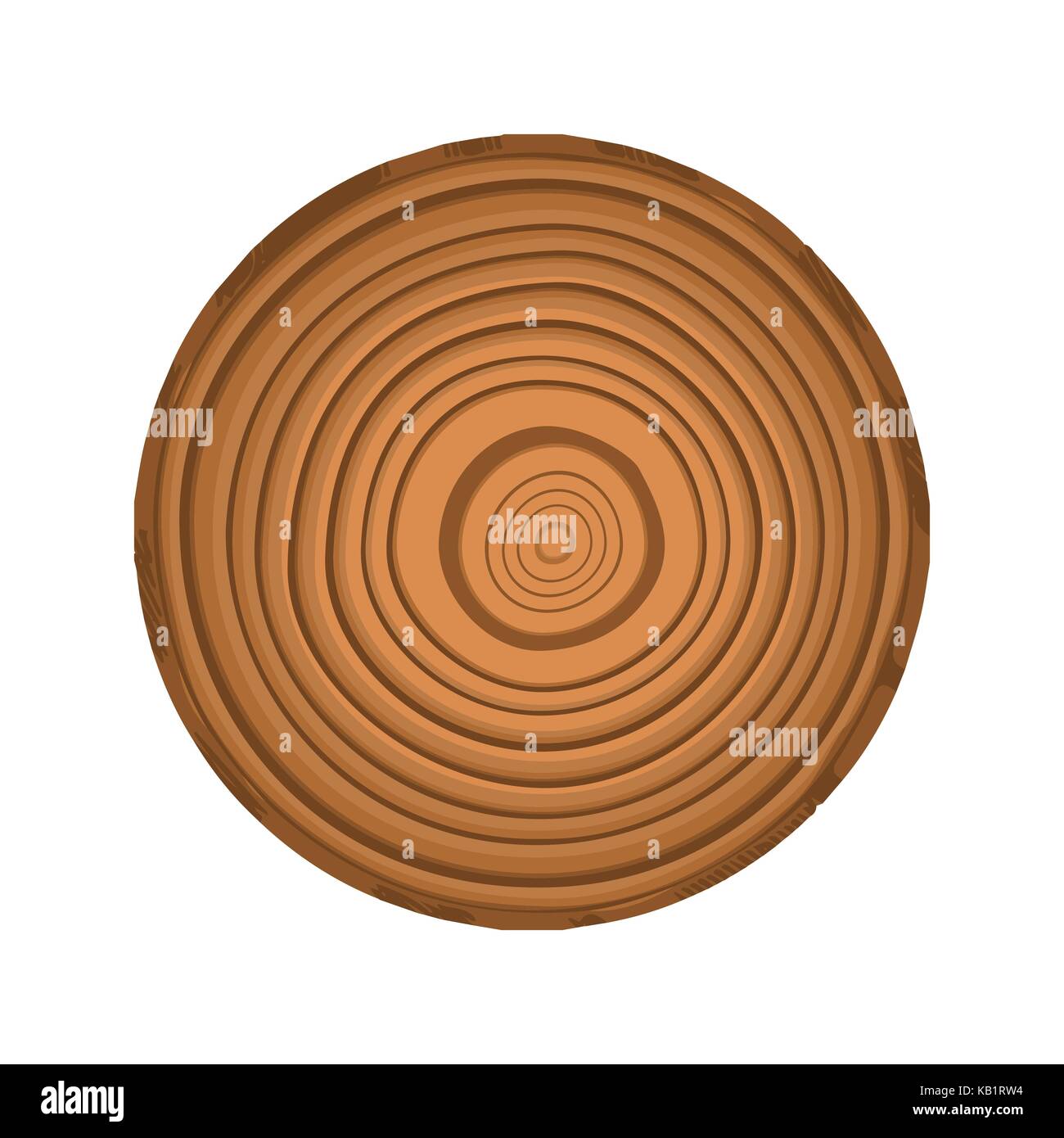 Cross section log white Stock Vector Images - Alamy