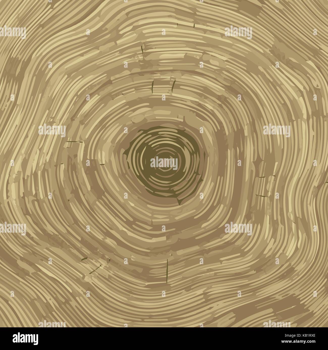 Cross section of tree stump background texture, vector Eps 10 ...
