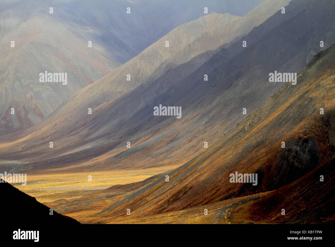 North America, the USA, Alaska, Brooks Range, mountain landscape Stock Photo - Alamy