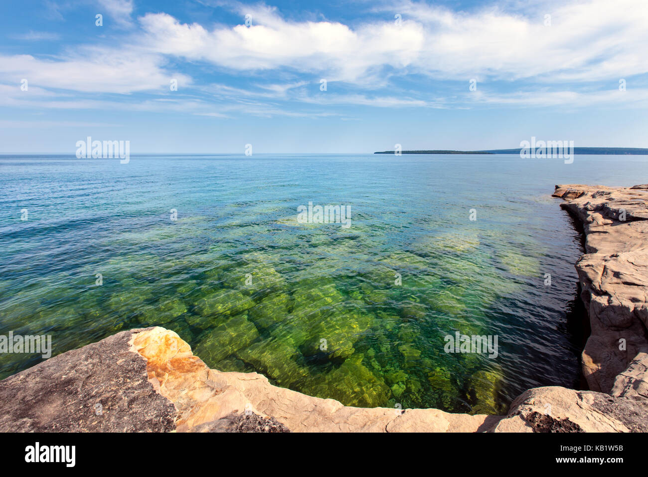 Pictured rocks lake superior hi-res stock photography and images - Alamy
