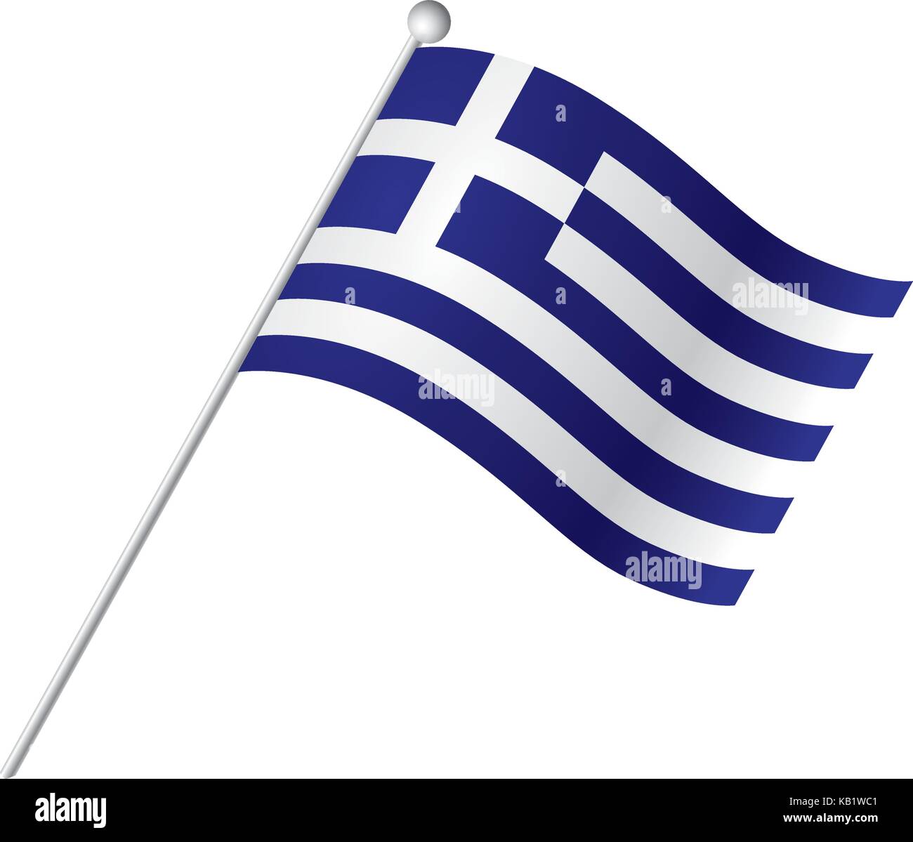 Greek flag cross Stock Vector Images - Alamy