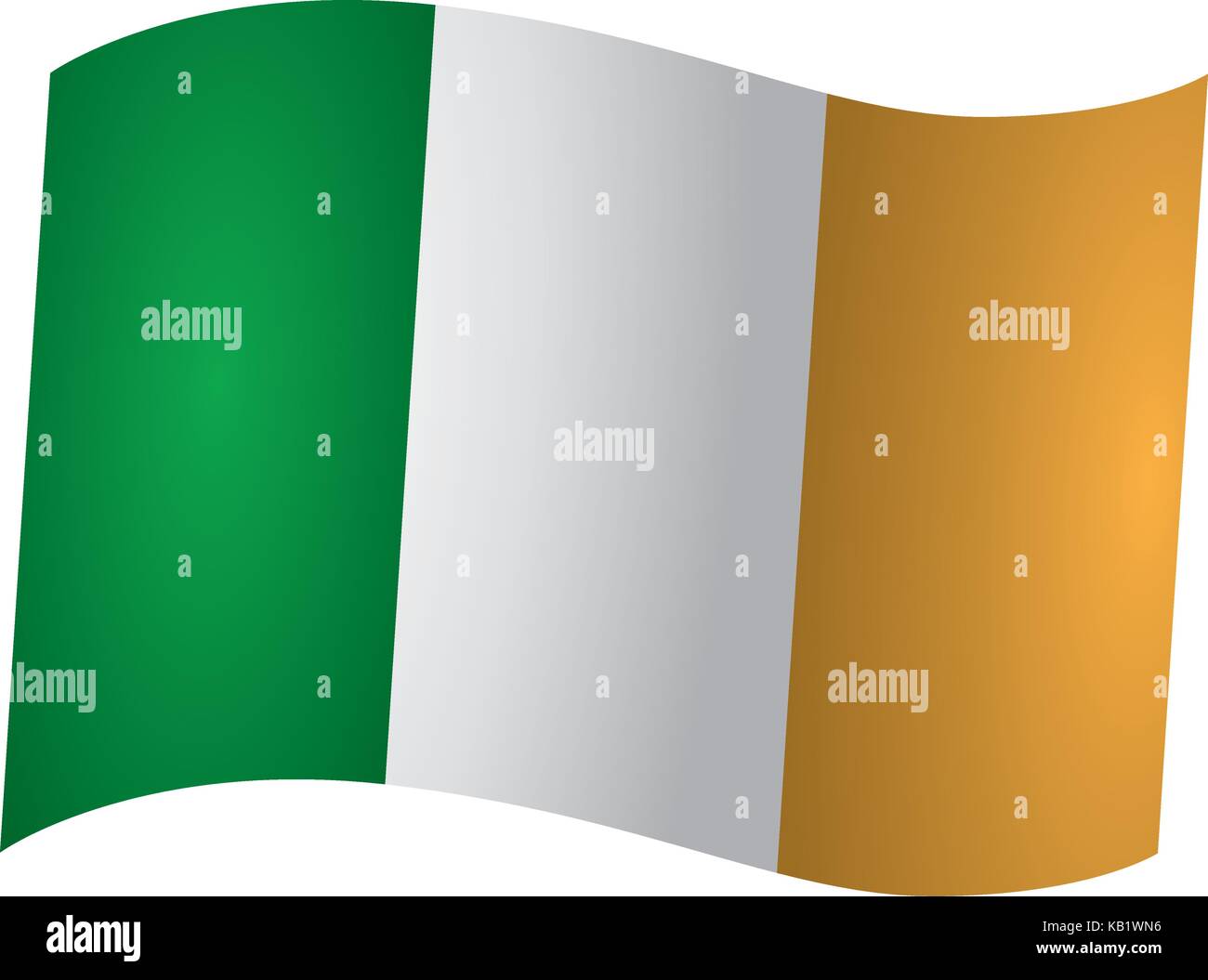 Bright orange flag Stock Vector Images - Alamy