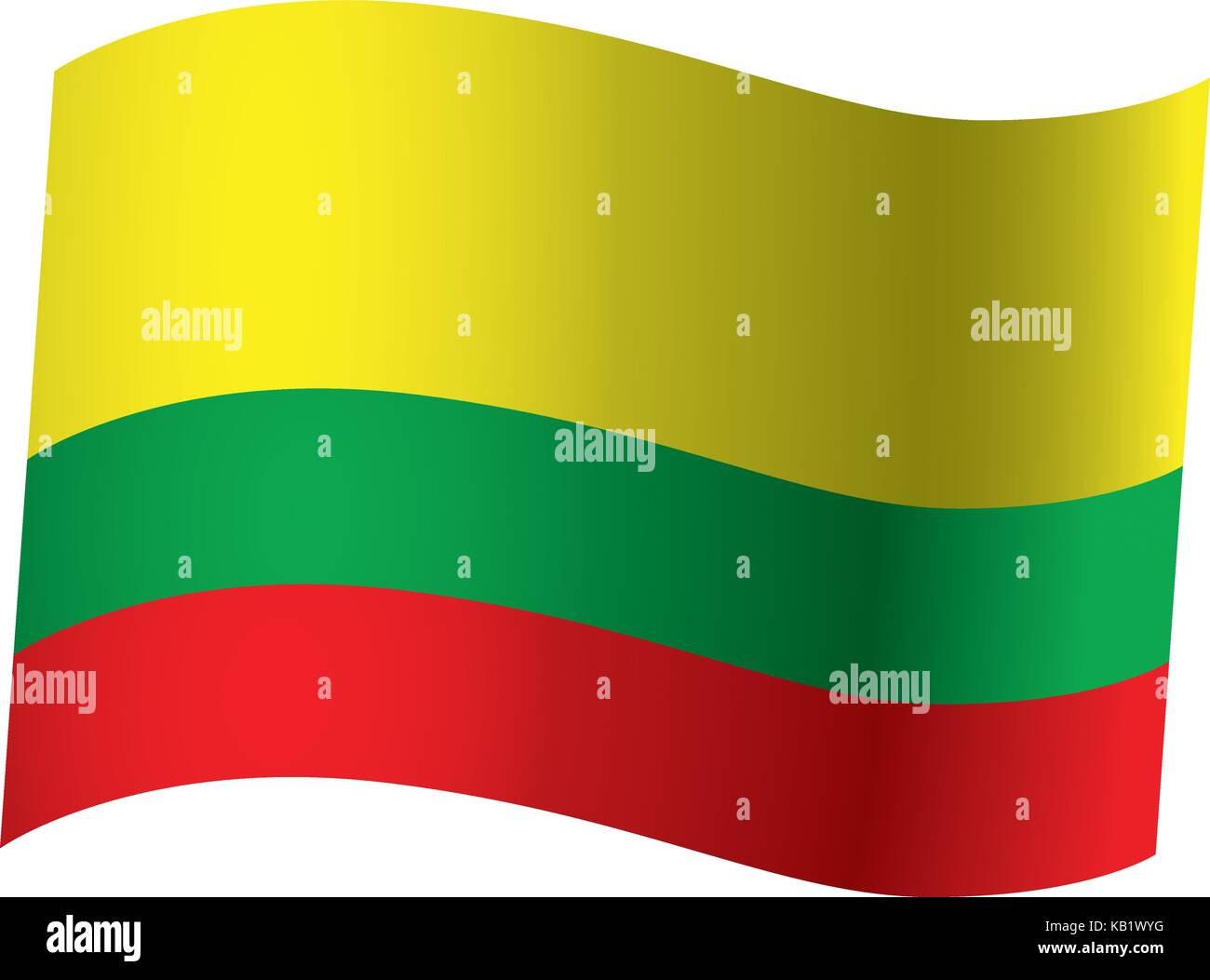 Digital lithuanian flag Stock Vector Images - Alamy