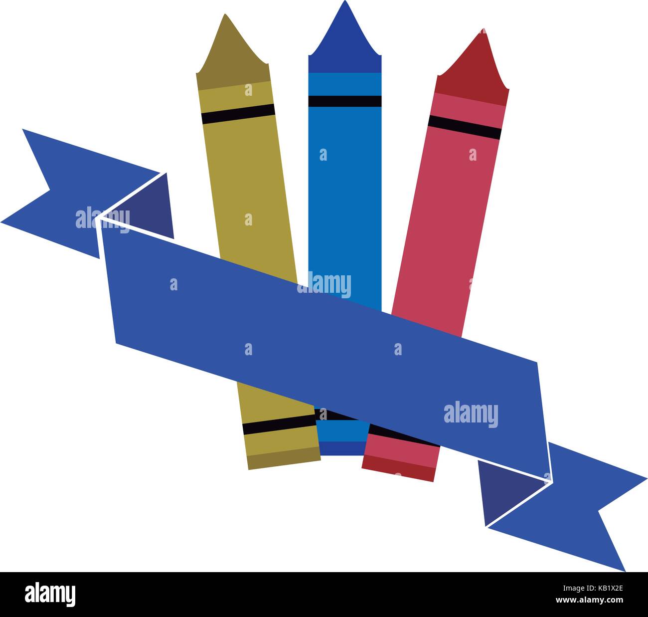 Set of crayons Stock Vector Image & Art - Alamy