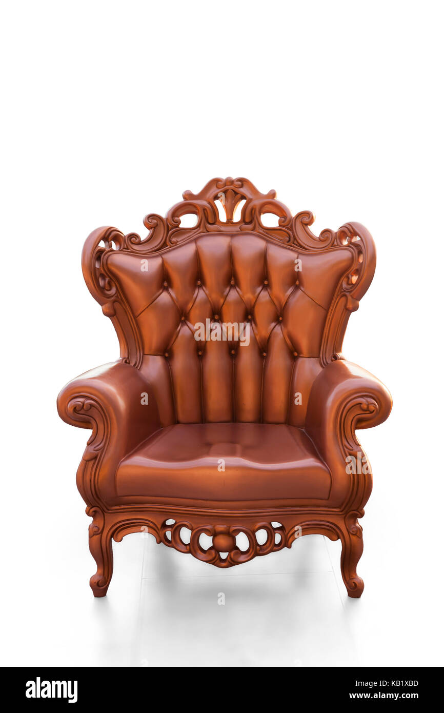 Vintage luxury white golden armchair hi-res stock photography and ...