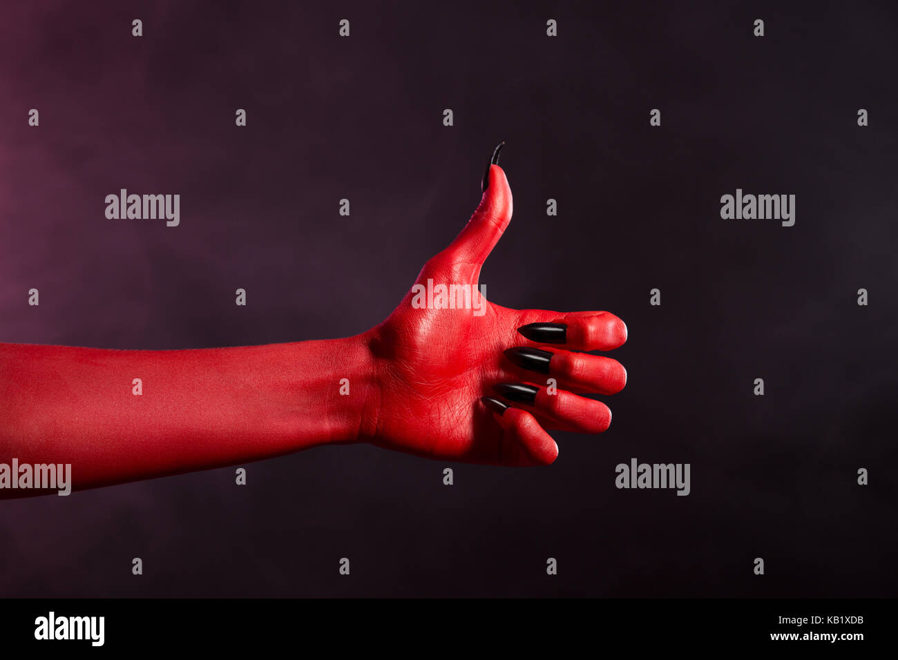 Ghost hand thumbs up hi-res stock photography and images - Alamy