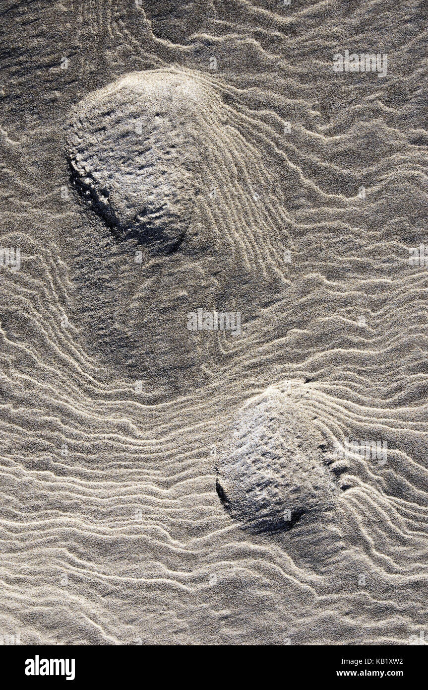 Sample in Sand, medium close-up Stock Photo - Alamy