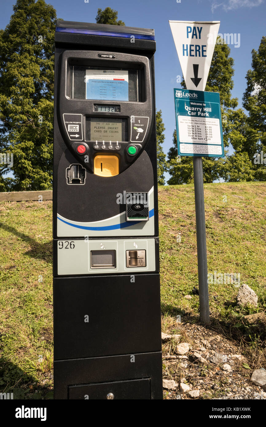 Leeds parking meters hi-res stock photography and images - Alamy