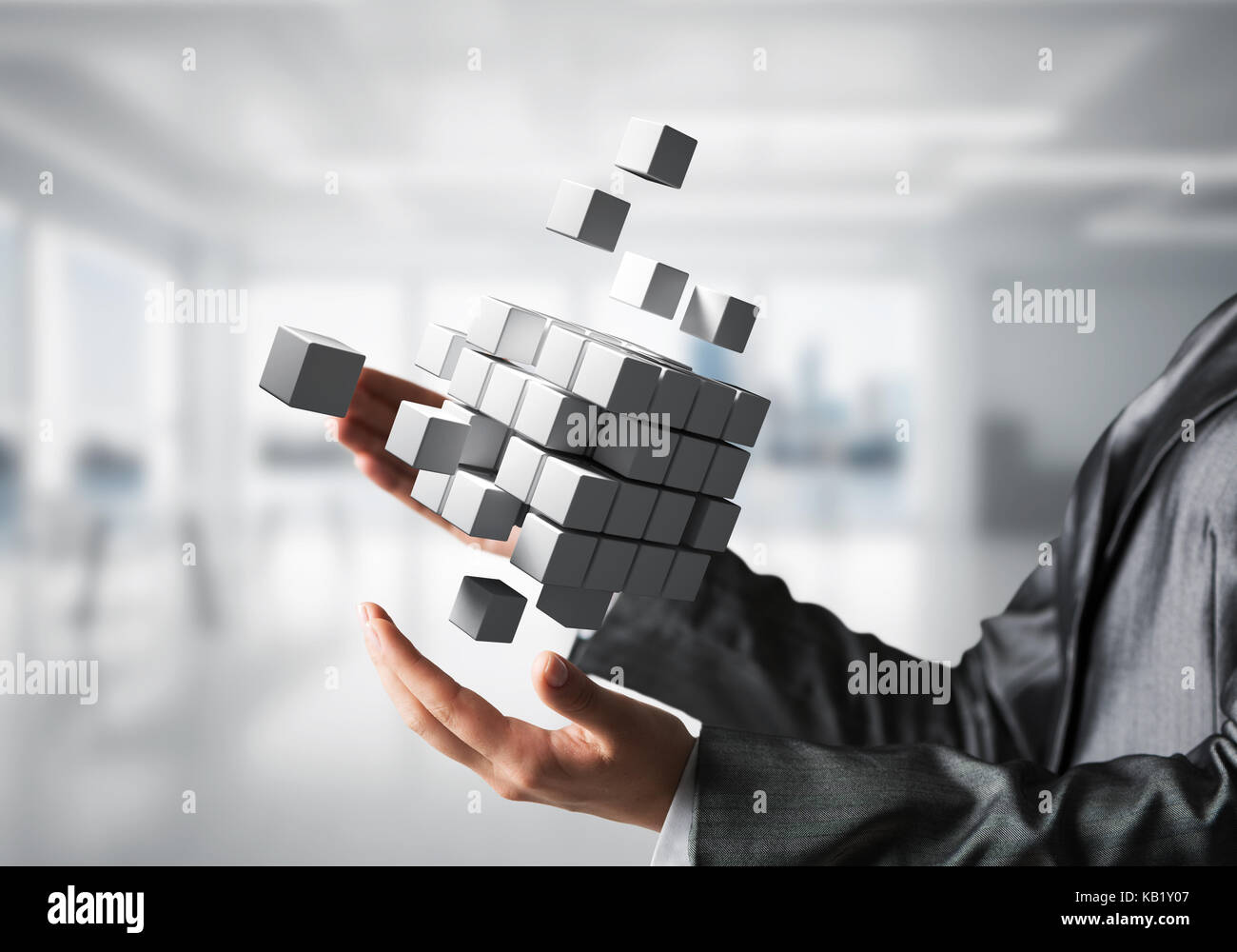 Deep analyzing and problem solving concepts Stock Photo - Alamy