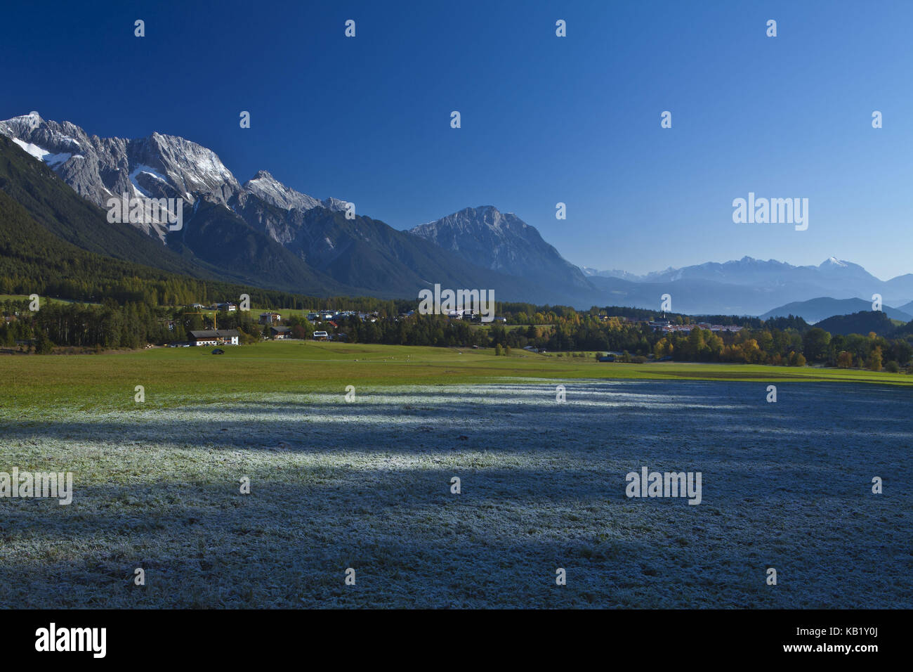 Austria, Tyrol, Mieminger plateau, Obsteig Stock Photo - Alamy