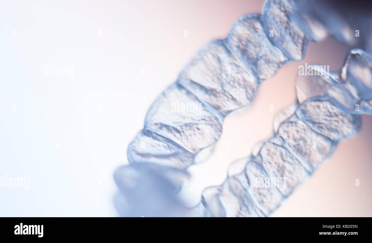 Invisible teeth dental tooth retainer aligner to straighten each tooth ...