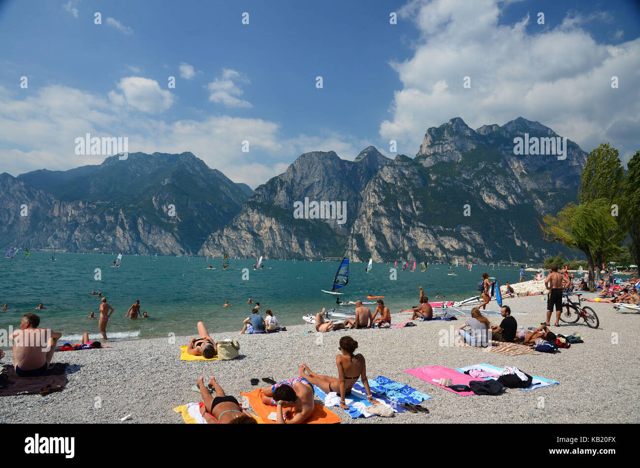 Torbole Italy Beach High Resolution Stock Photography and Images - Alamy