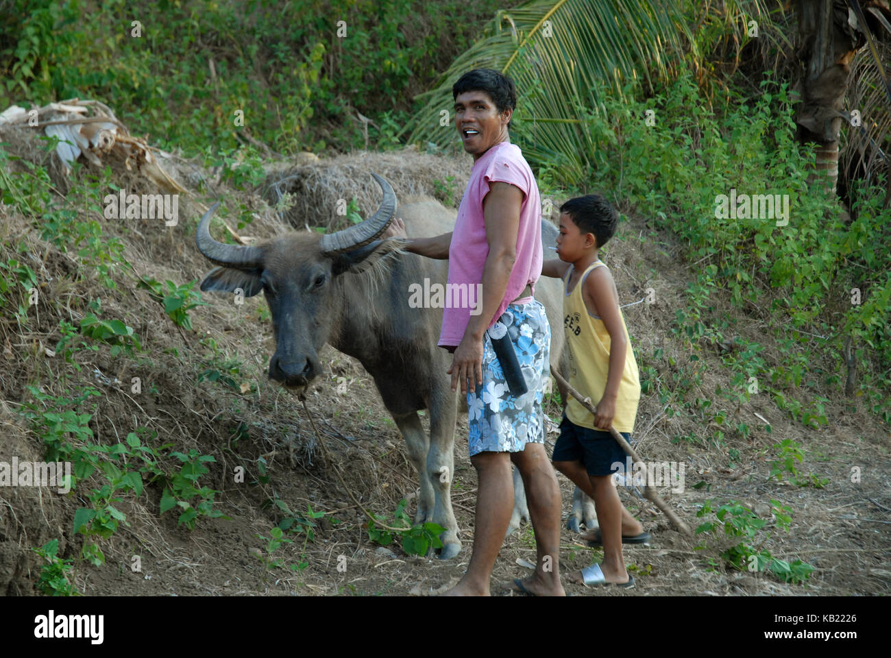Philippine father and son hi-res stock photography and images - Alamy