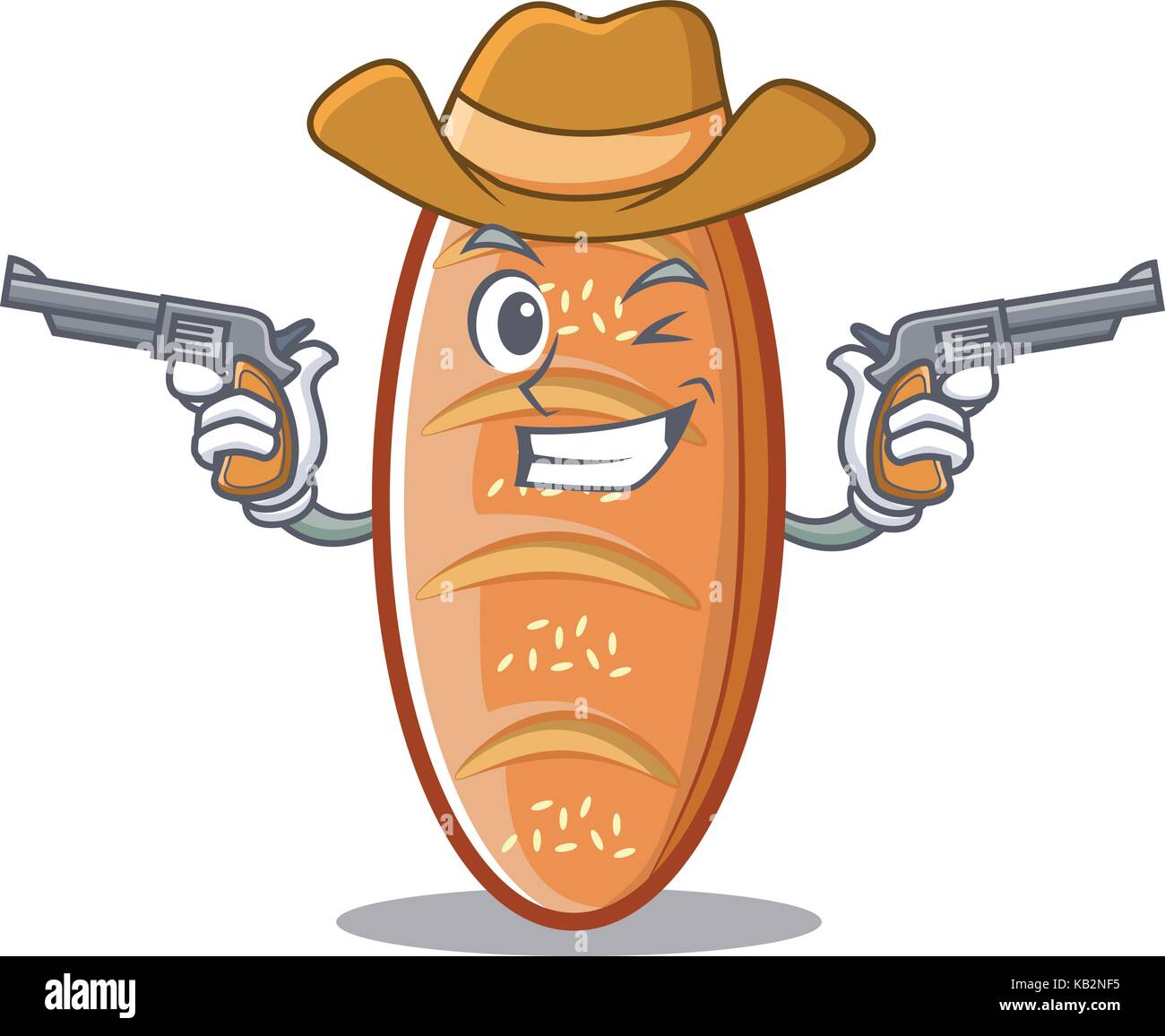 Cowboy breakfast Stock Vector Images - Alamy