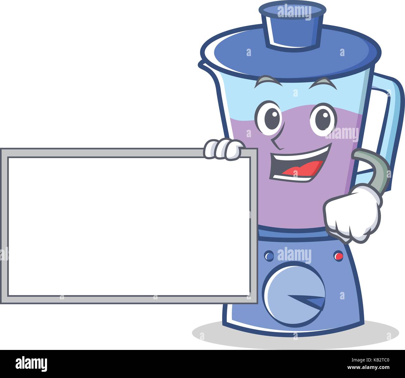 With board blender character cartoon style Stock Vector Image & Art - Alamy