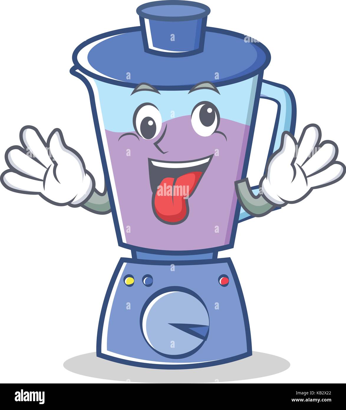 Crazy blender character cartoon style Stock Vector Image & Art - Alamy