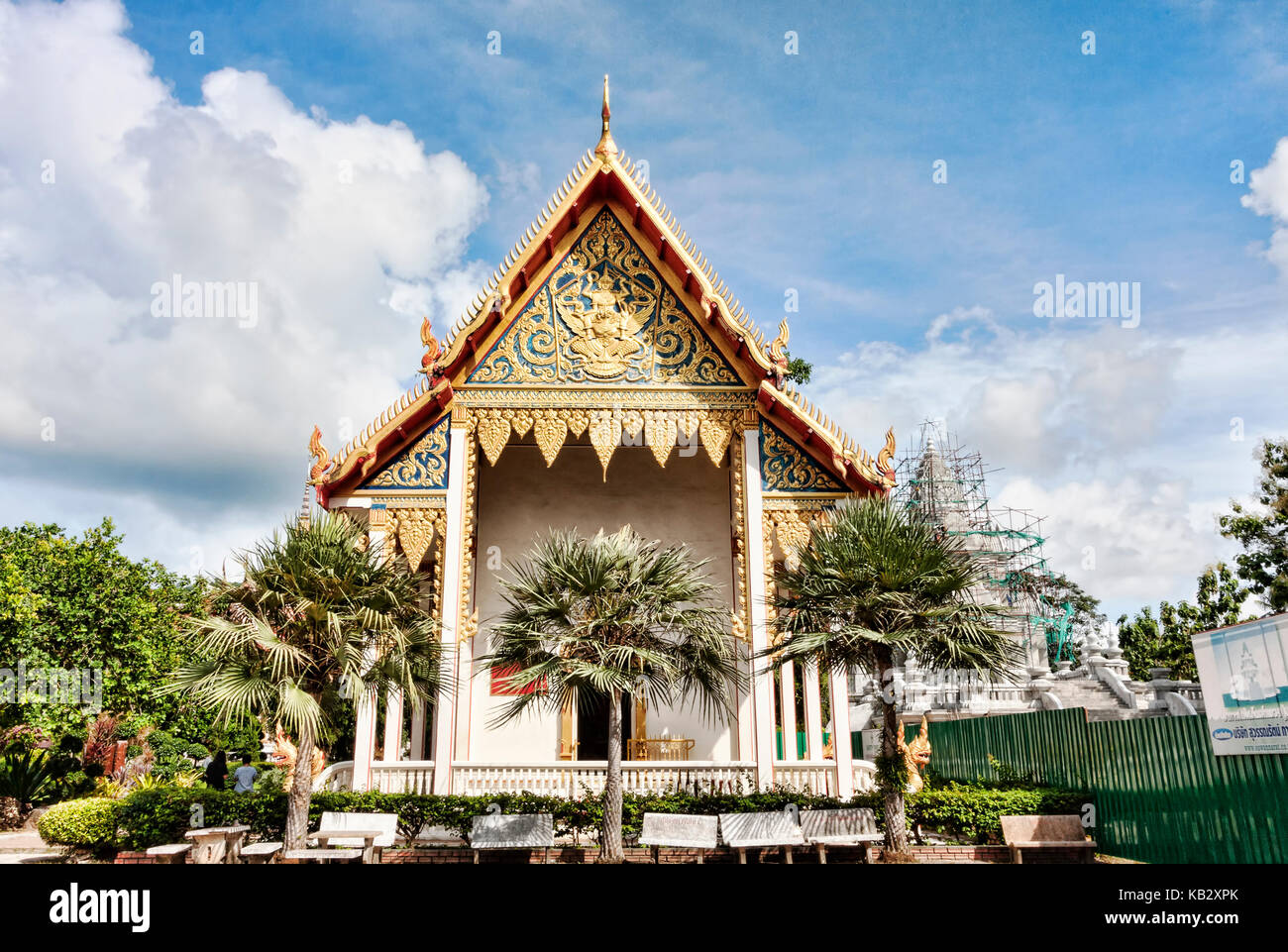 Phuket, Thailand July 4, 2017 : Wat Chalong temple complex is located ...