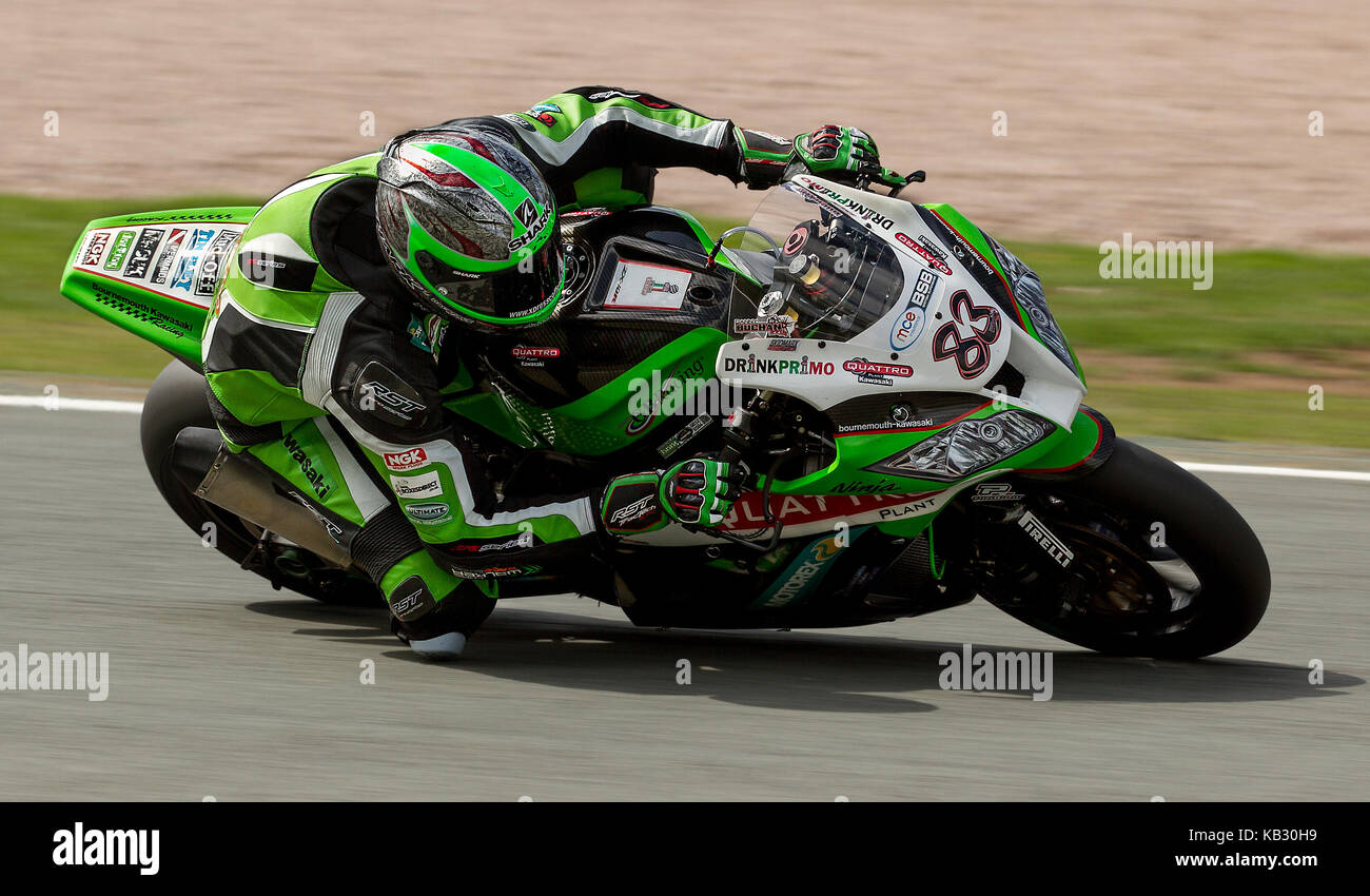 Riders From British superbike championship at Oulton Park, England, UK ...