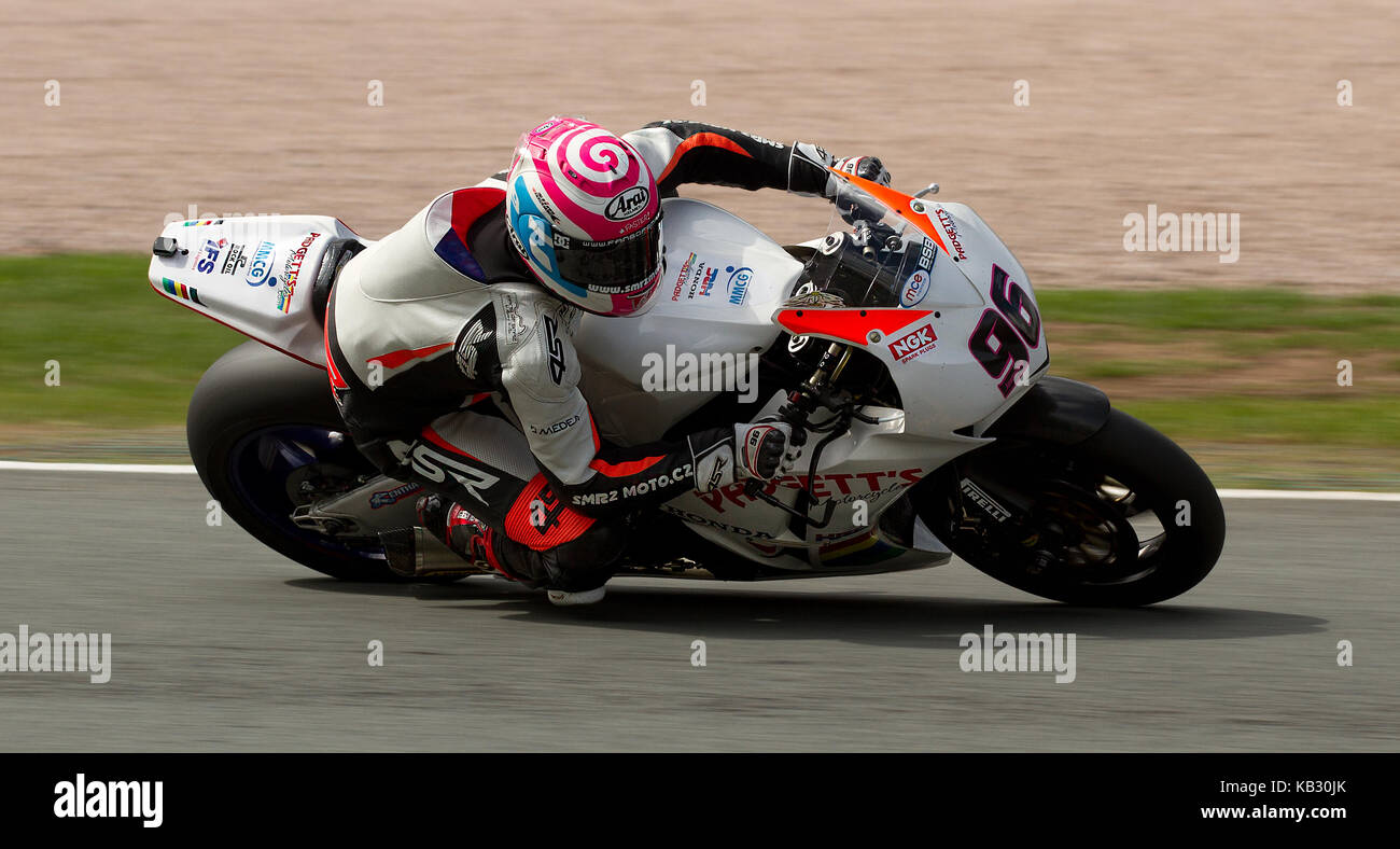 Riders From British superbike championship at Oulton Park, England, UK ...