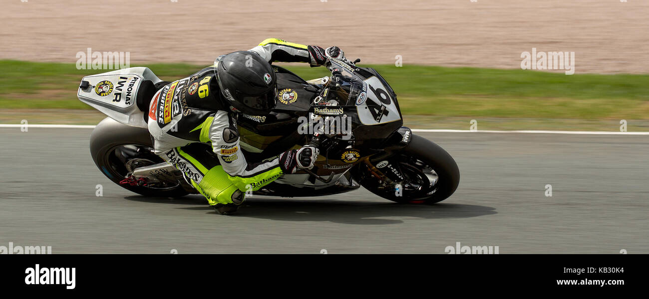 Riders From British superbike championship at Oulton Park, England, UK ...