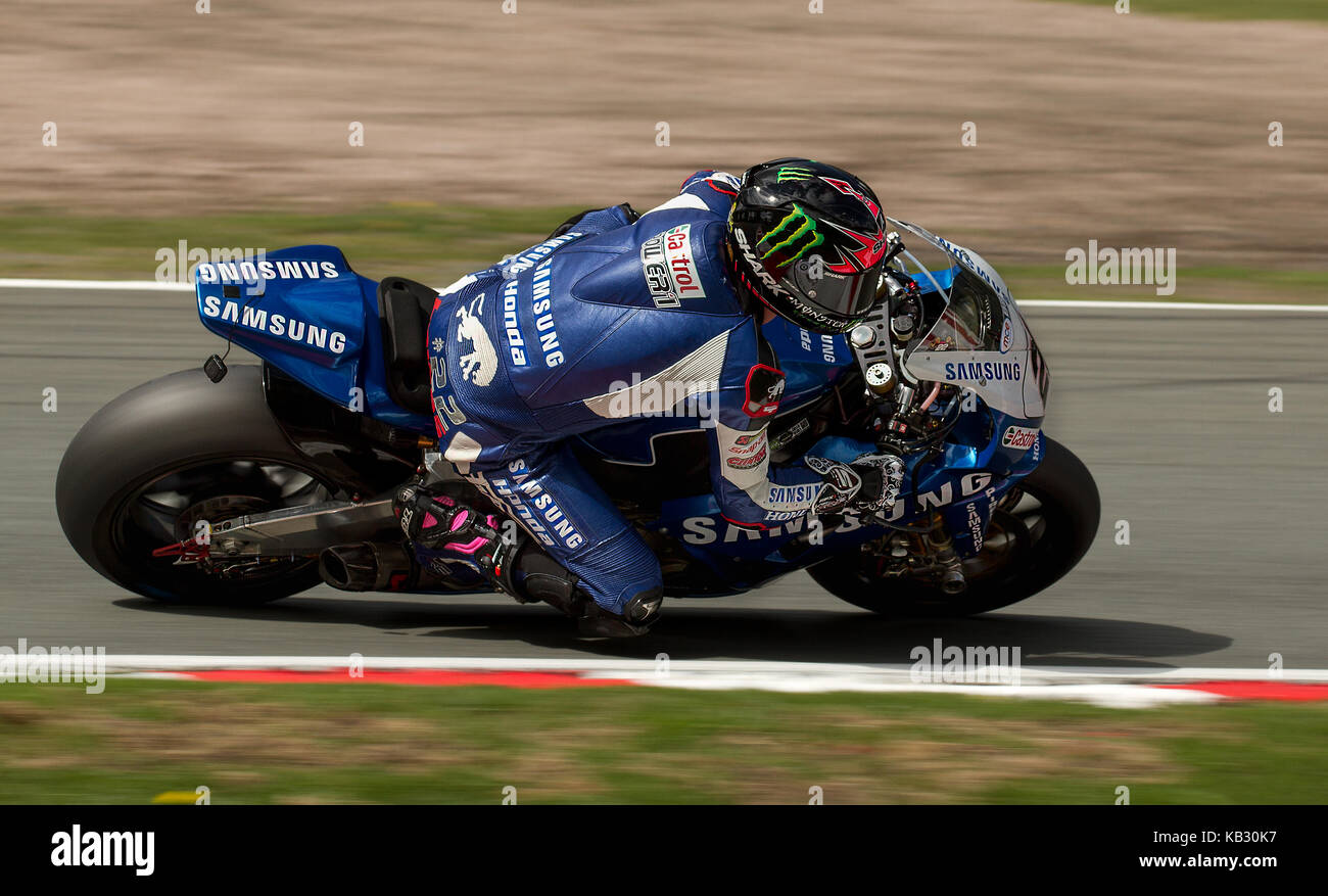 Riders From British superbike championship at Oulton Park, England, UK ...