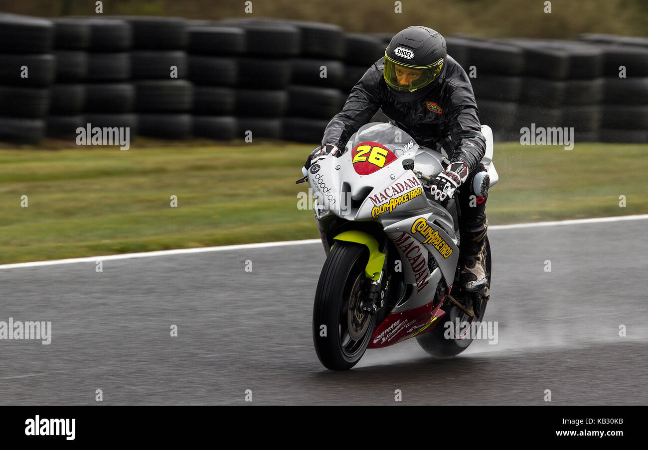 Riders From British superbike championship at Oulton Park, England, UK ...