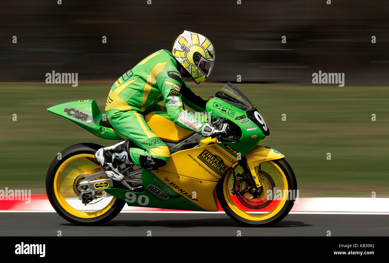 Riders From British superbike championship at Oulton Park, England, UK ...