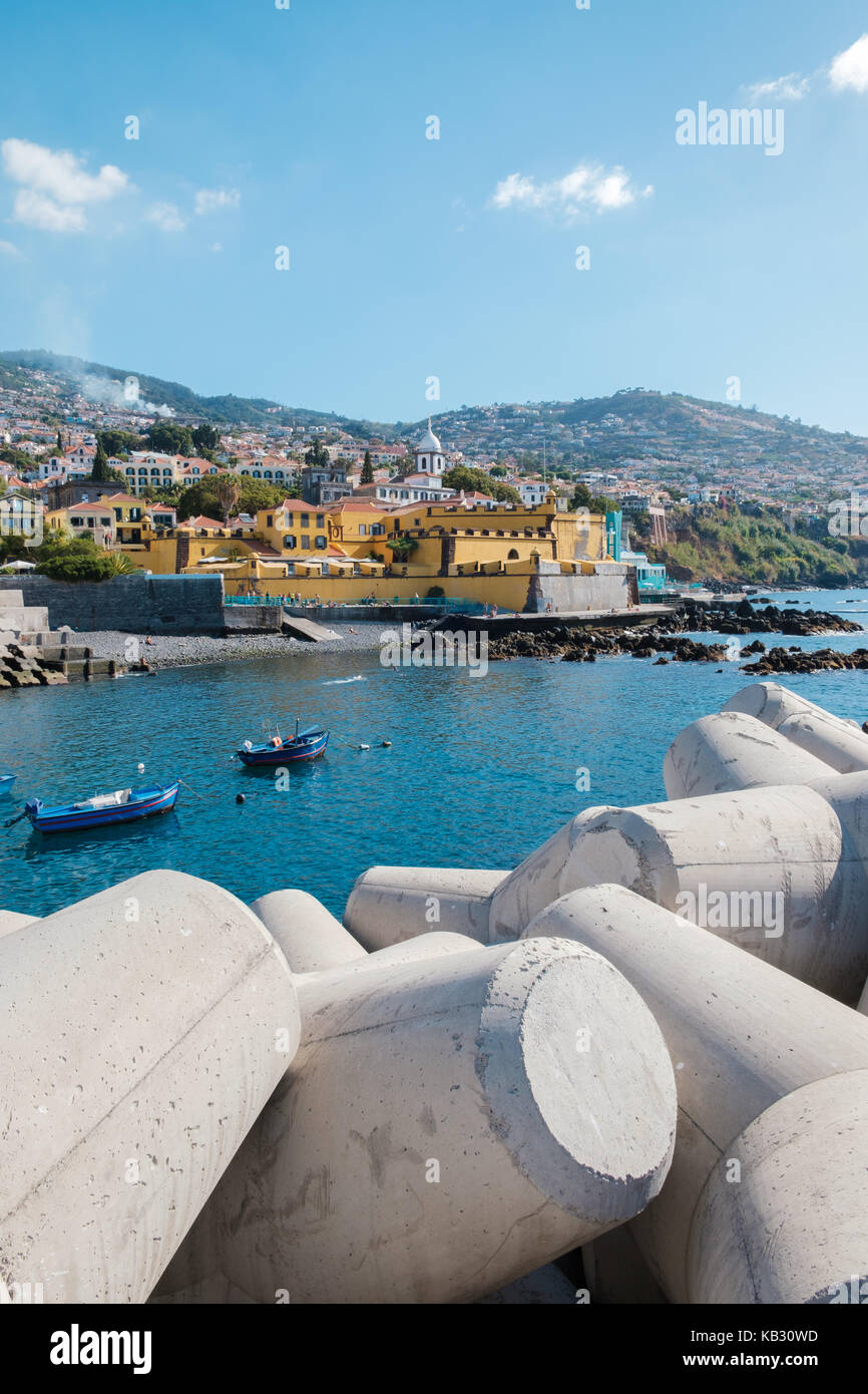 Santiago Fort, Madeira Island Stock Photo - Alamy