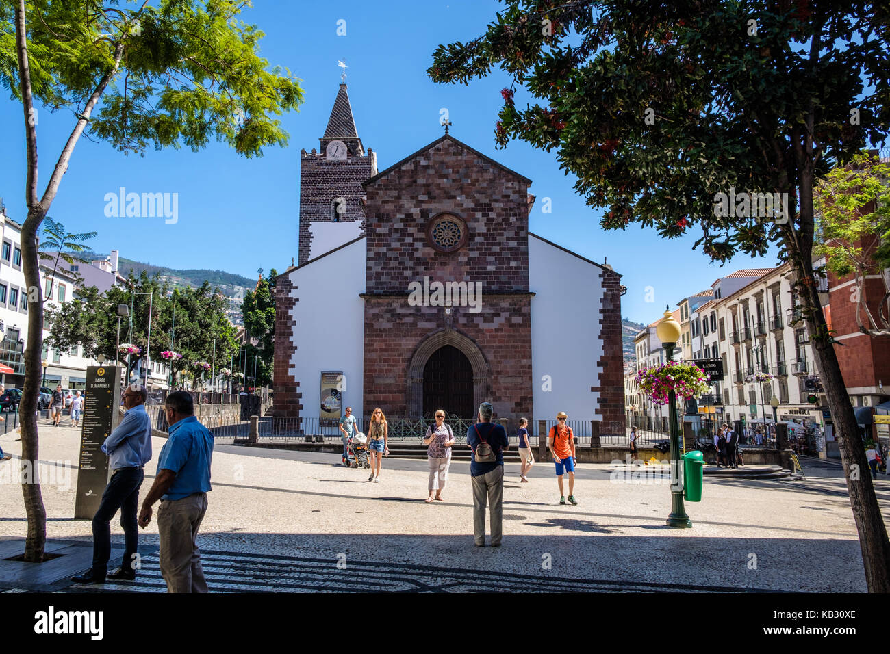 Funchal Cathedral, Madeira Island Stock Photo - Alamy