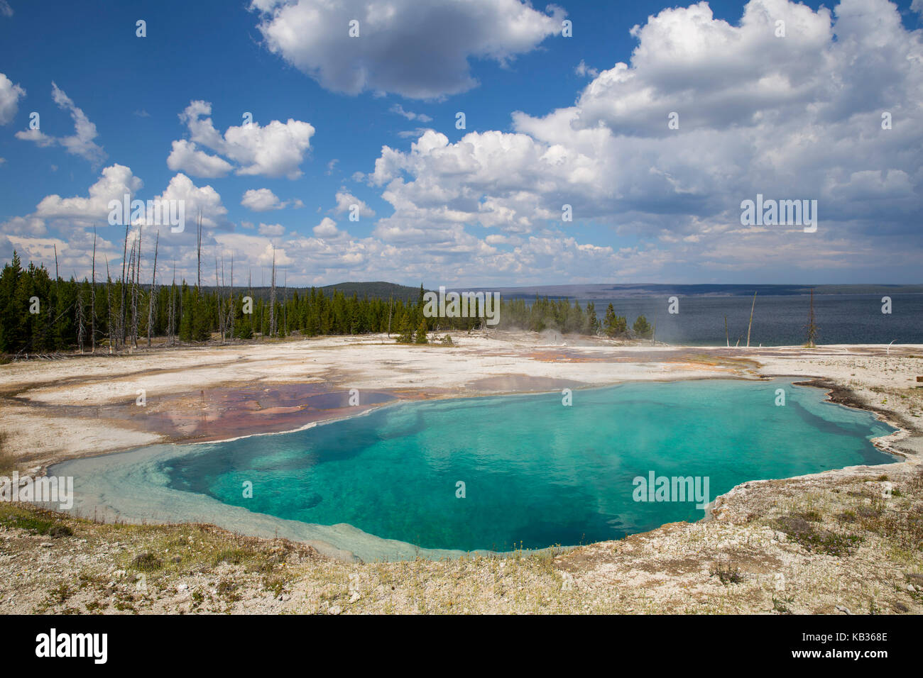 Turquoise lake wyoming hi-res stock photography and images - Alamy