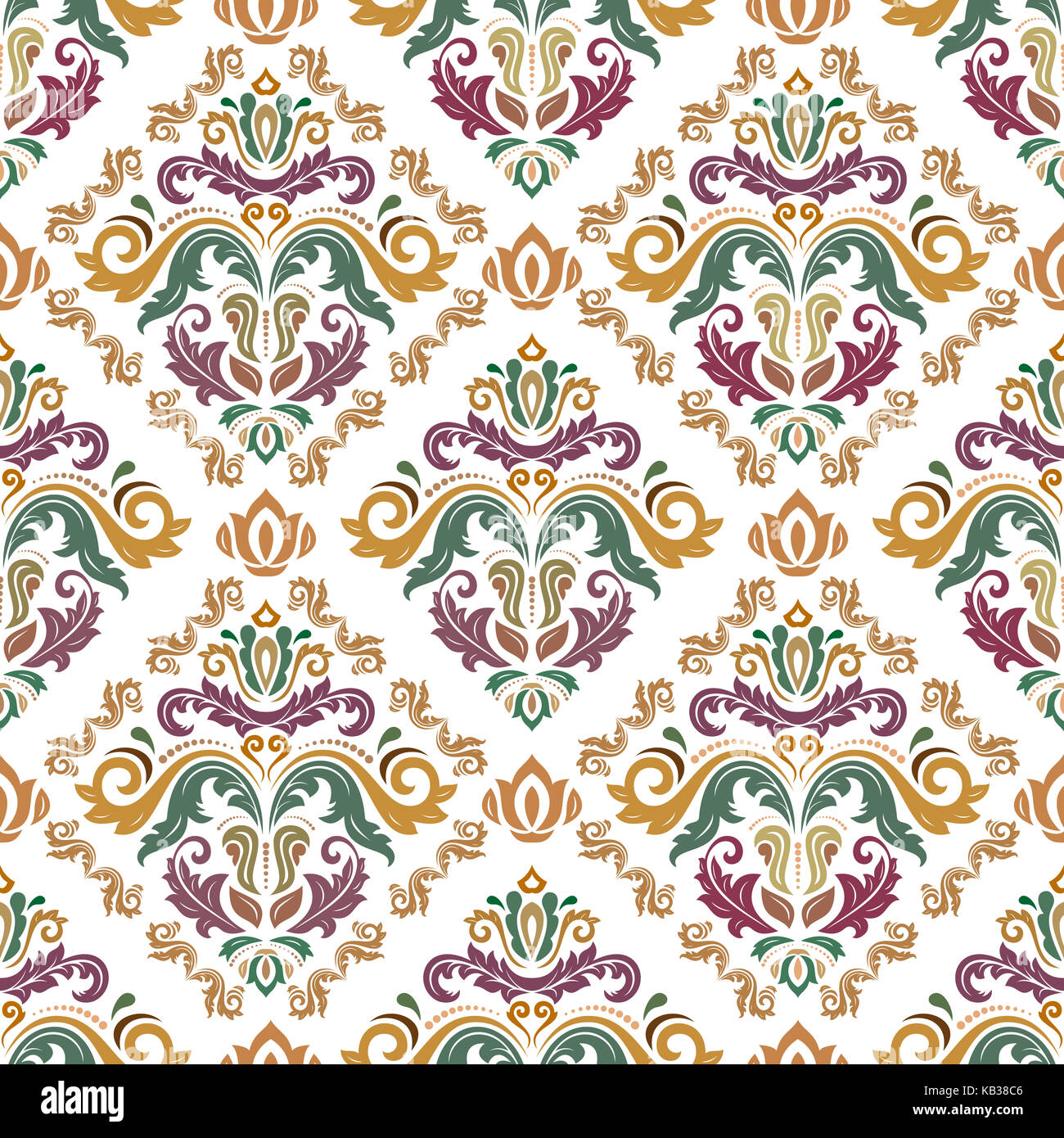 Seamless Classic Pattern Stock Photo - Alamy