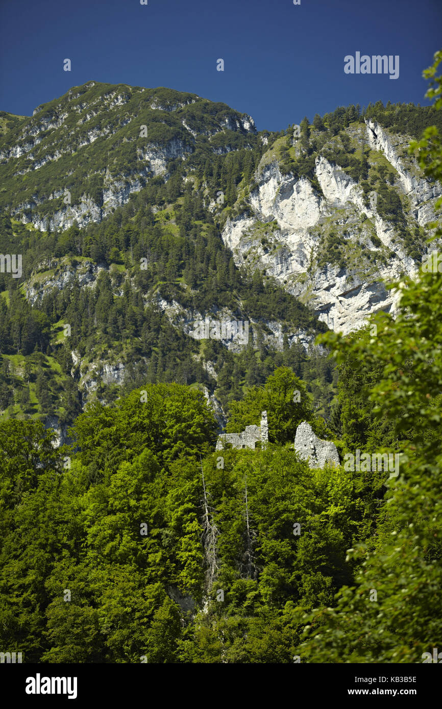Germany, Bavaria, Werdenfelser Land (region), Garmisch-Partenkirchen ...