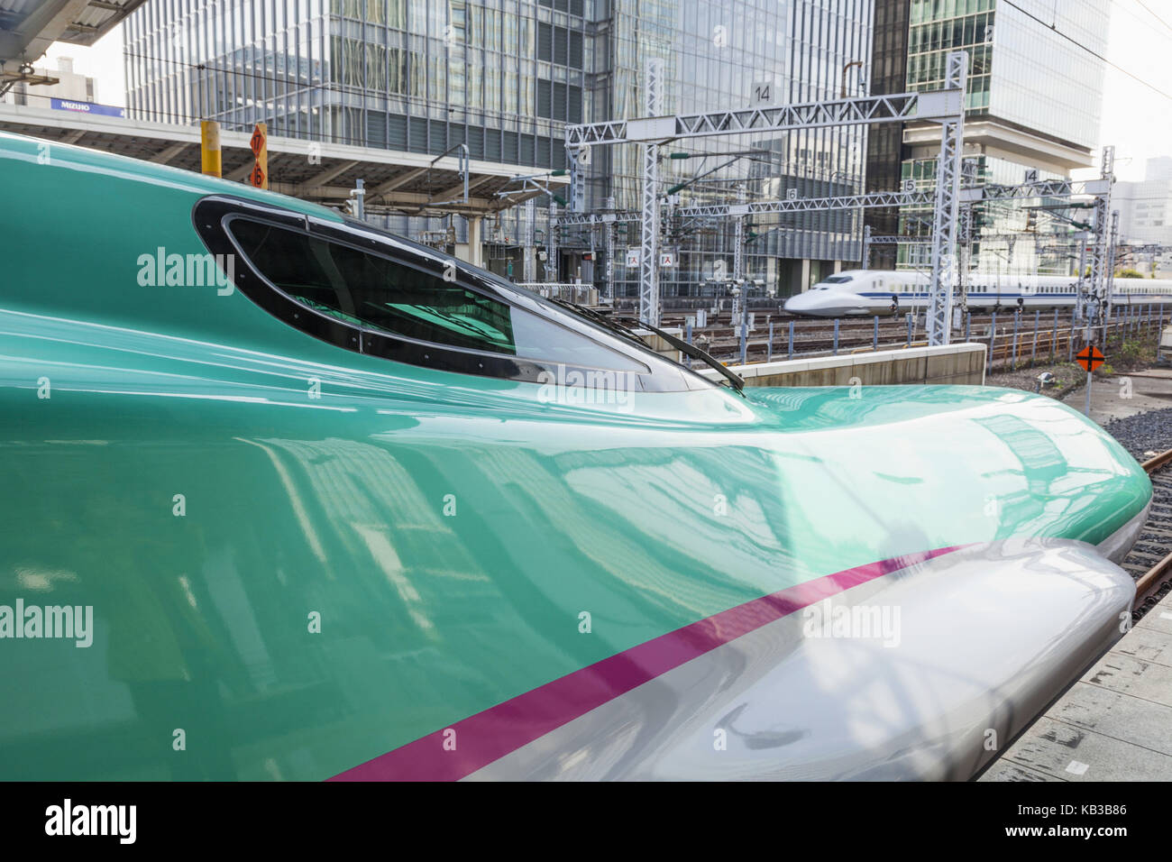 Japan, Honshu, Tokyo, railway station, Tokyo station, Shinkansen high ...
