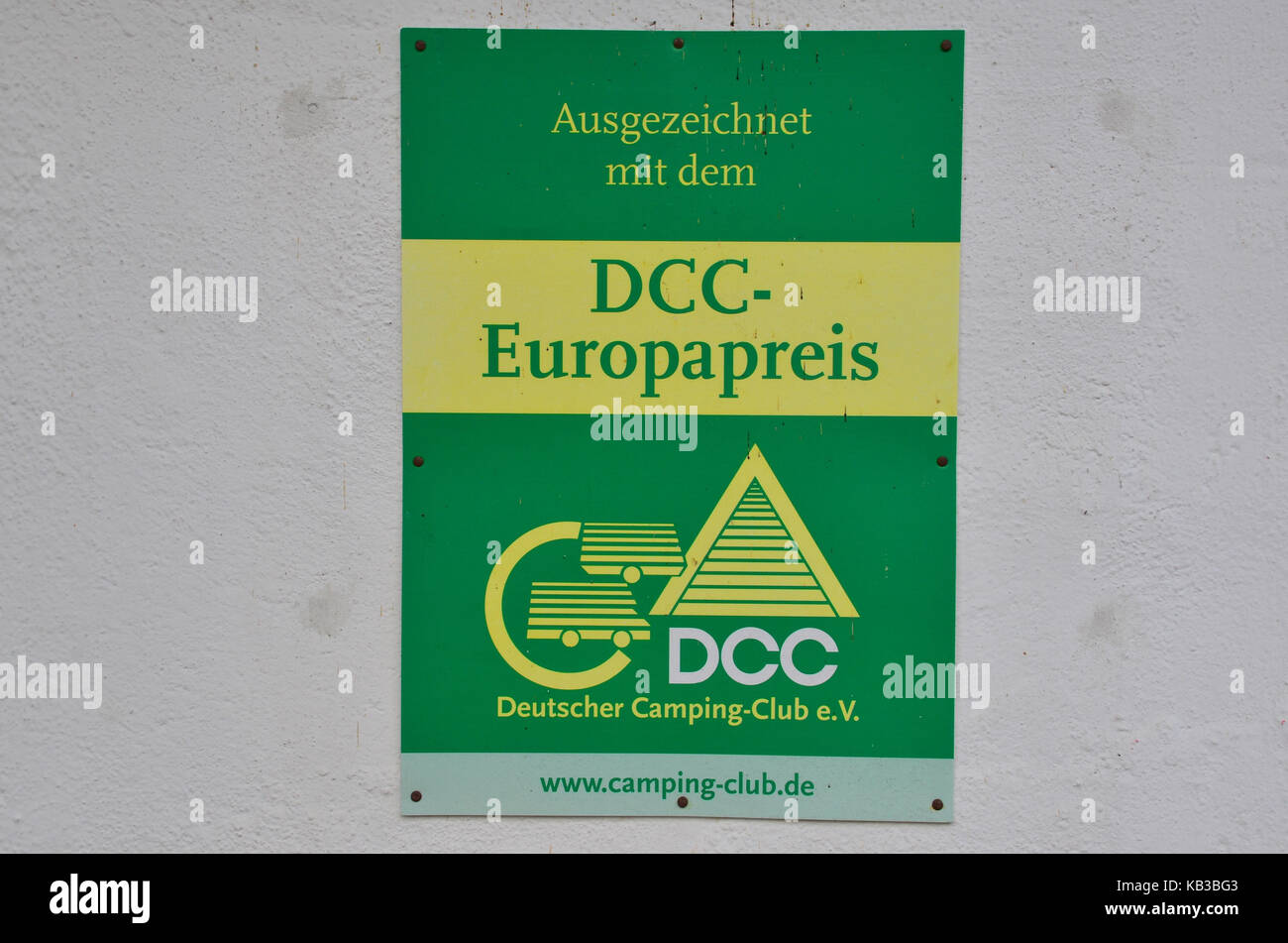 Caravan park sign hi-res stock photography and images - Alamy