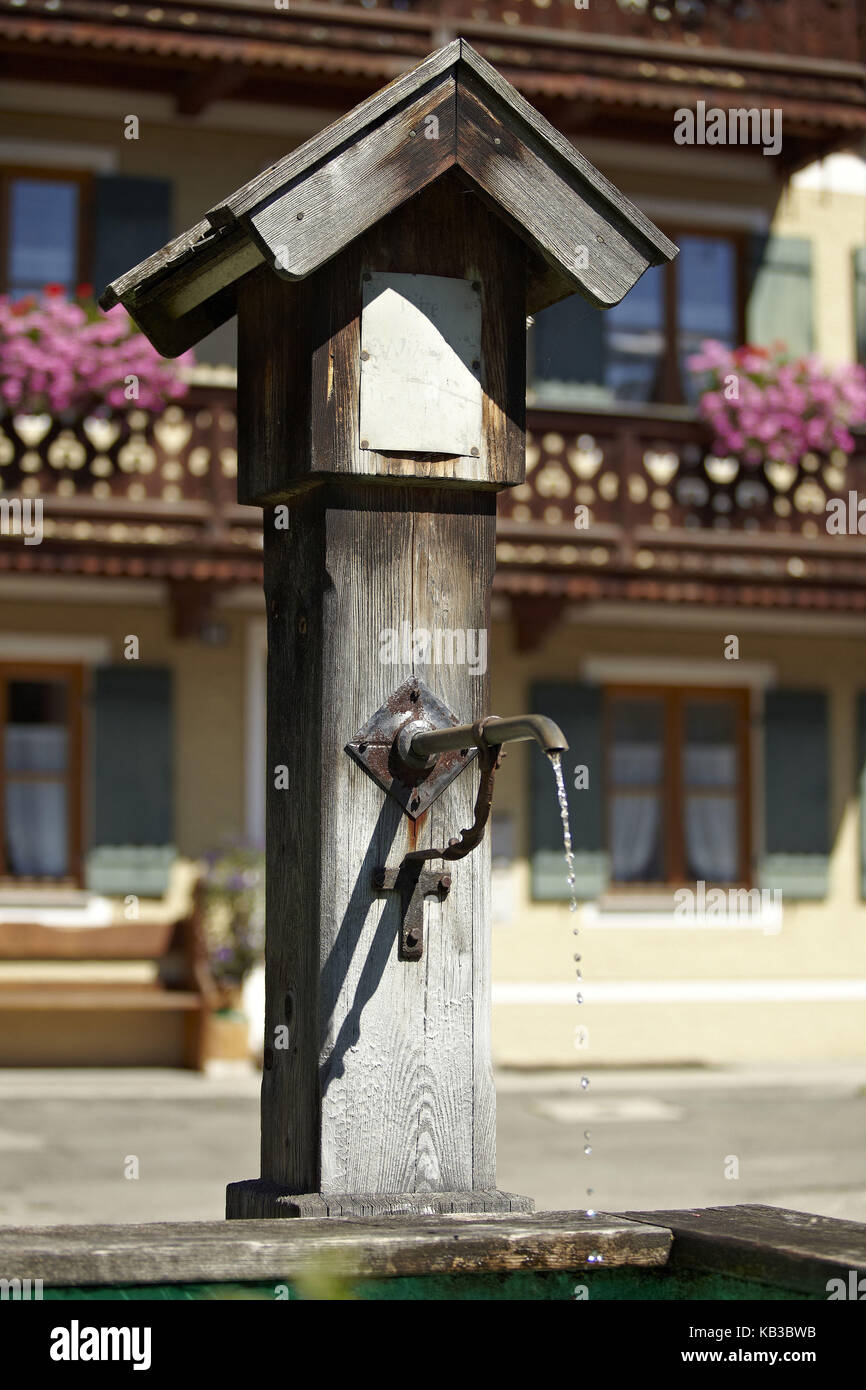 Germany, Bavaria, Werdenfelser Land (region), Garmisch-Partenkirchen ...