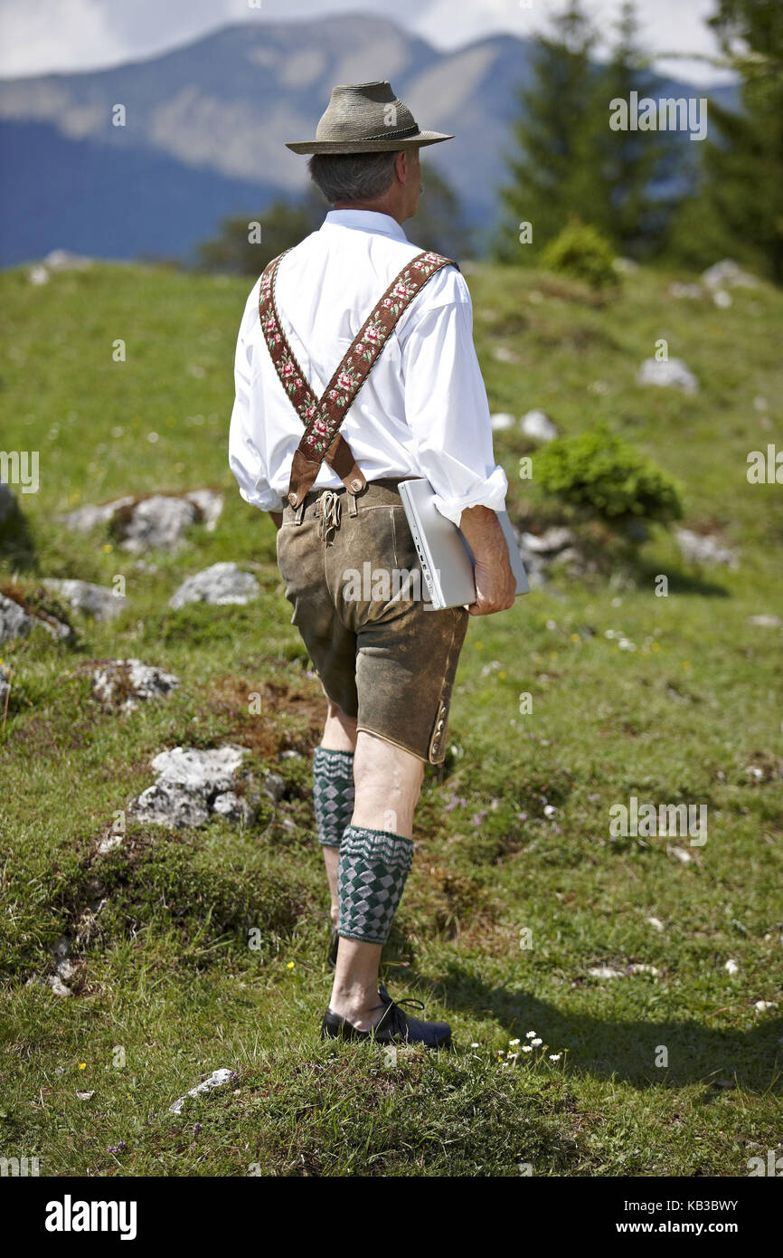Traditional alpine costume hi-res stock photography and images - Alamy