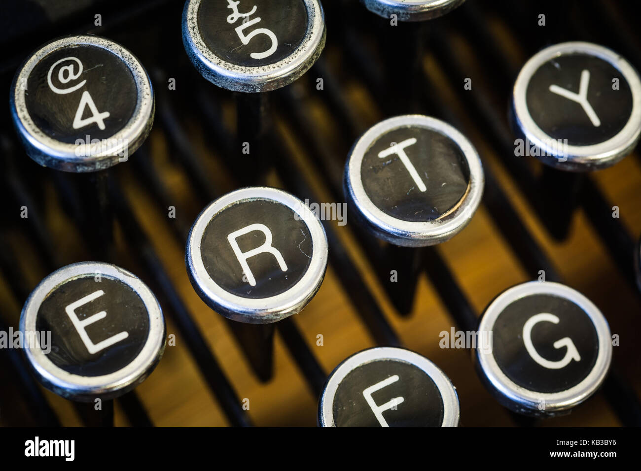 Typewriter keys / keyboard Stock Photo - Alamy
