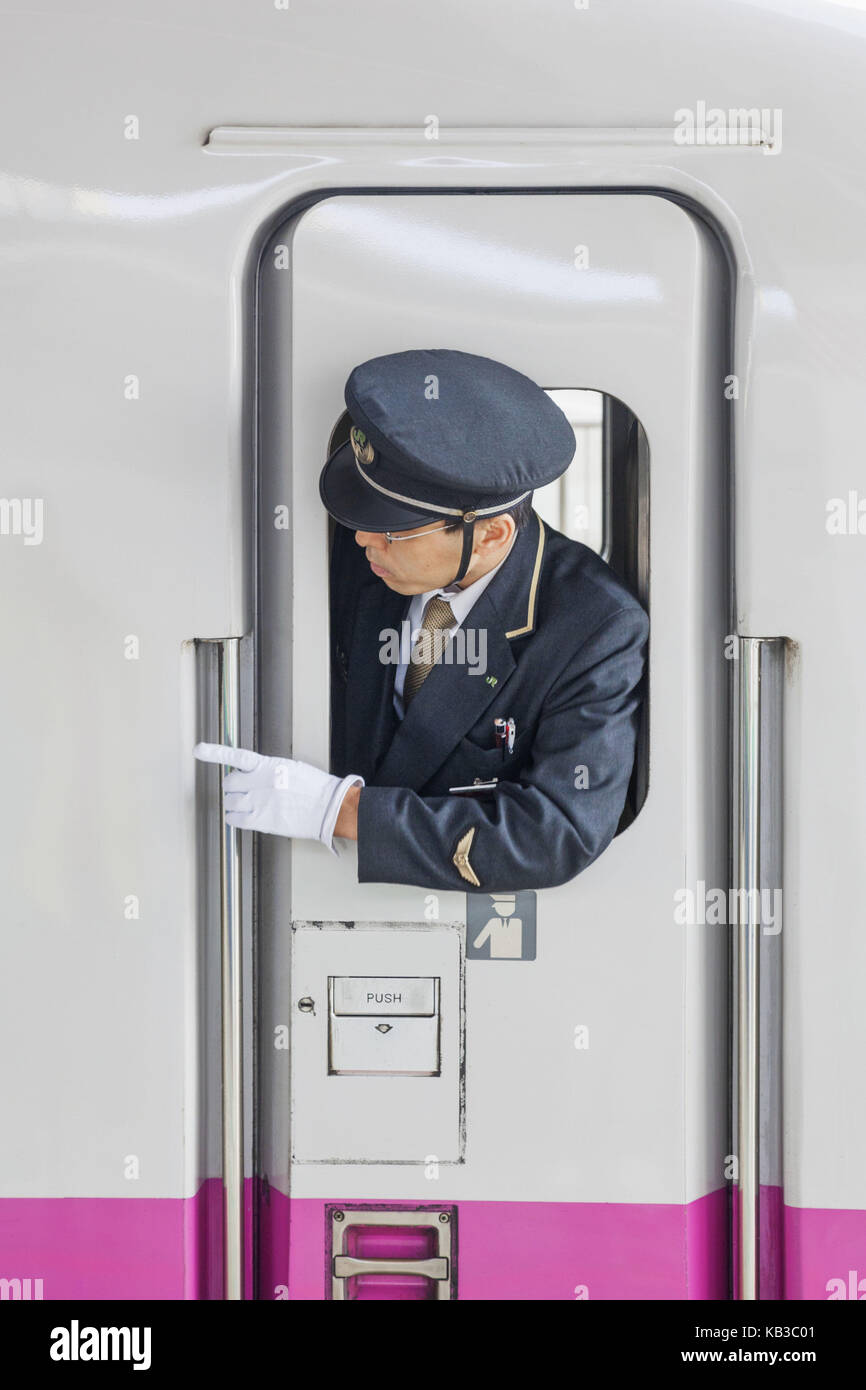 Japan, Honshu, Tokyo, railway station, Tokyo station, Shinkansen high ...